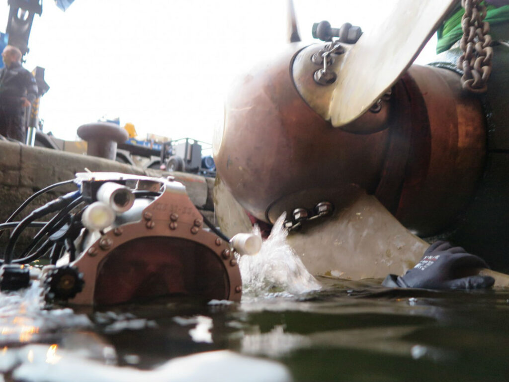Career Perspective: Underwater Ship Repair | The Shipyard